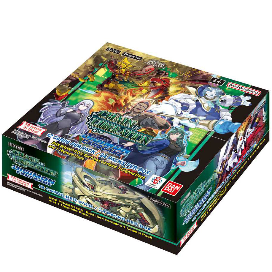Chain of Liberation EX08 - Booster Box (24 packs) – Hobby Corner Egypt