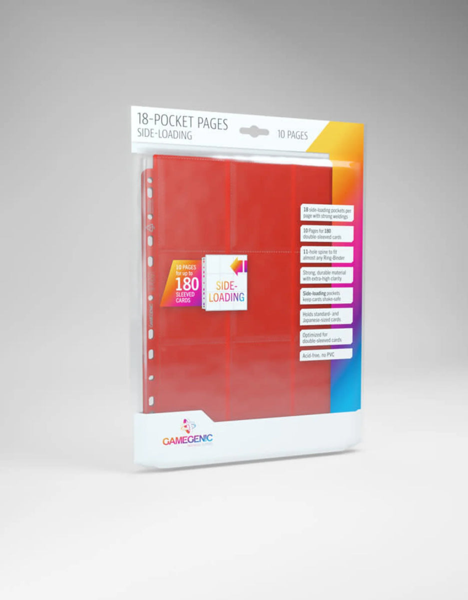 Gamegenic - Side-loading - 18-Pocket (x10 pages) – Hobby Corner Egypt