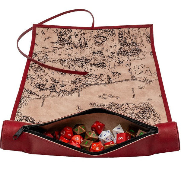 Ultra Pro: D&D - Sword Coast Map Scroll Dice Pouch – Hobby Corner Egypt