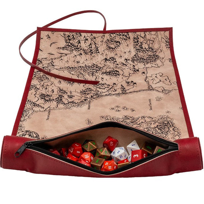 Ultra Pro: D&D - Sword Coast Map Scroll Dice Pouch – Hobby Corner Egypt