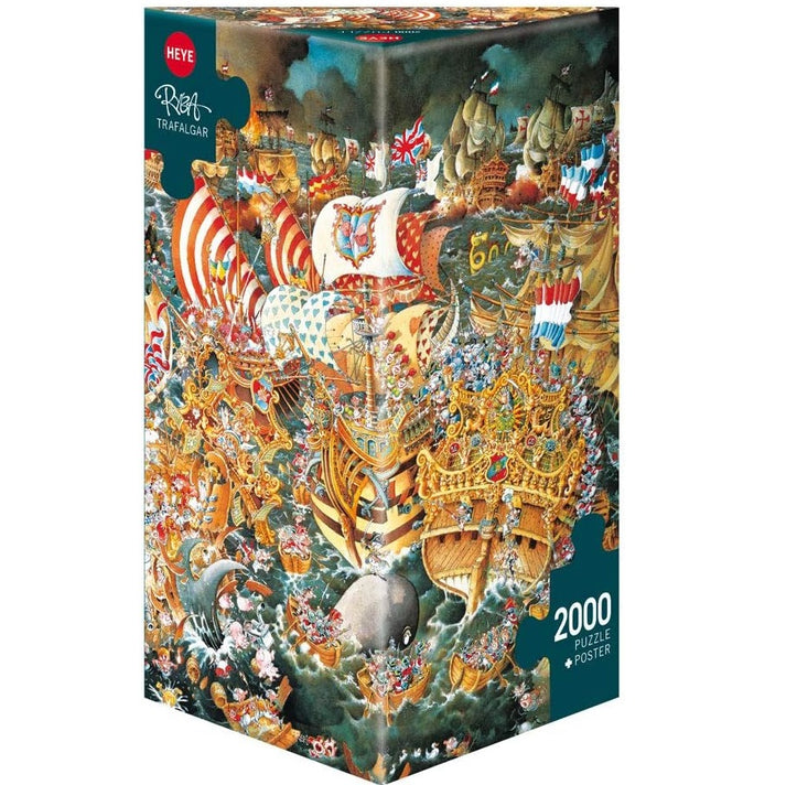 Jigsaw Triangle Puzzle: Ryba, Trafalgar (2000 Pieces) – Hobby Corner Egypt